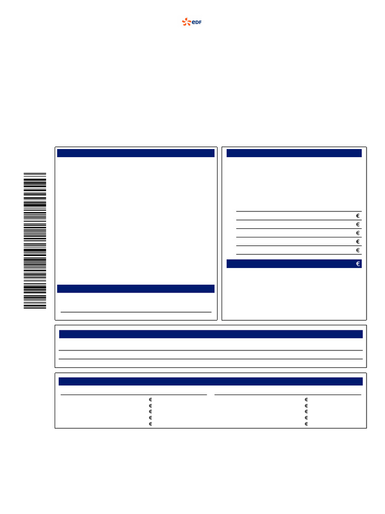 Facture EDF | PDF