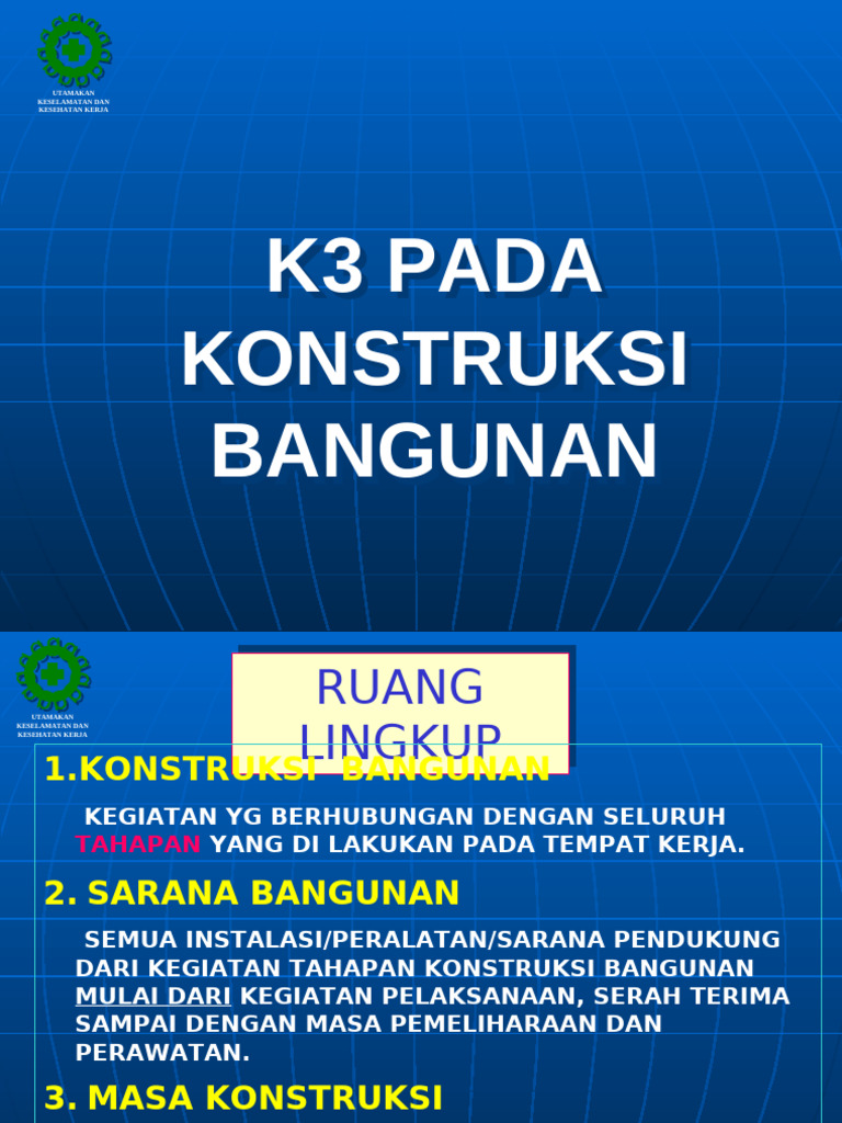 k3 Konstruksi Bangunan CH Apr08 | PDF