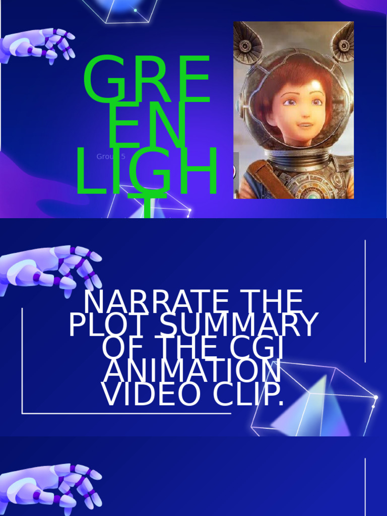 Blue Futuristic Illustrative Artificial Intelligence Project ...