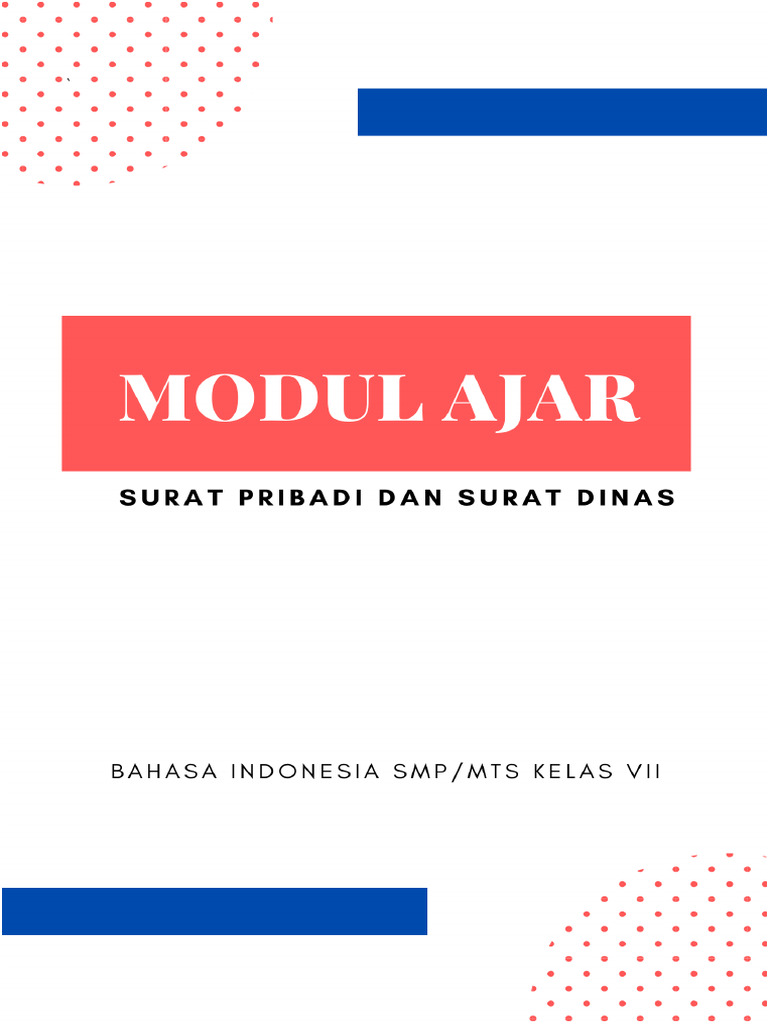 MODUL AJAR SURAT | PDF