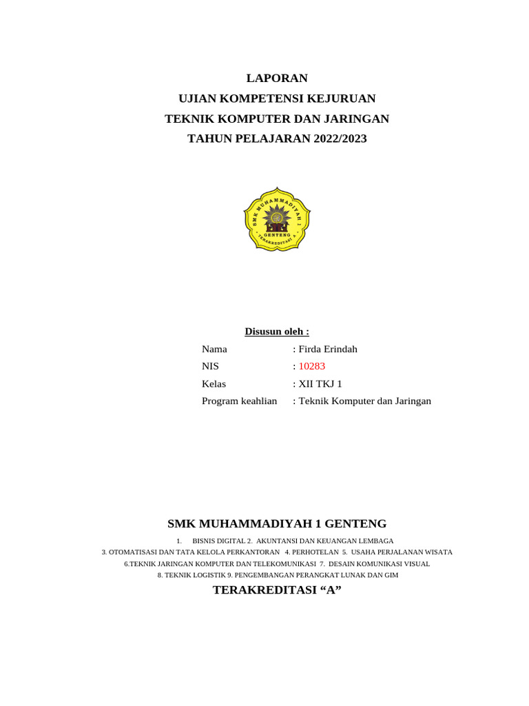 Format Ukk 2023 | PDF
