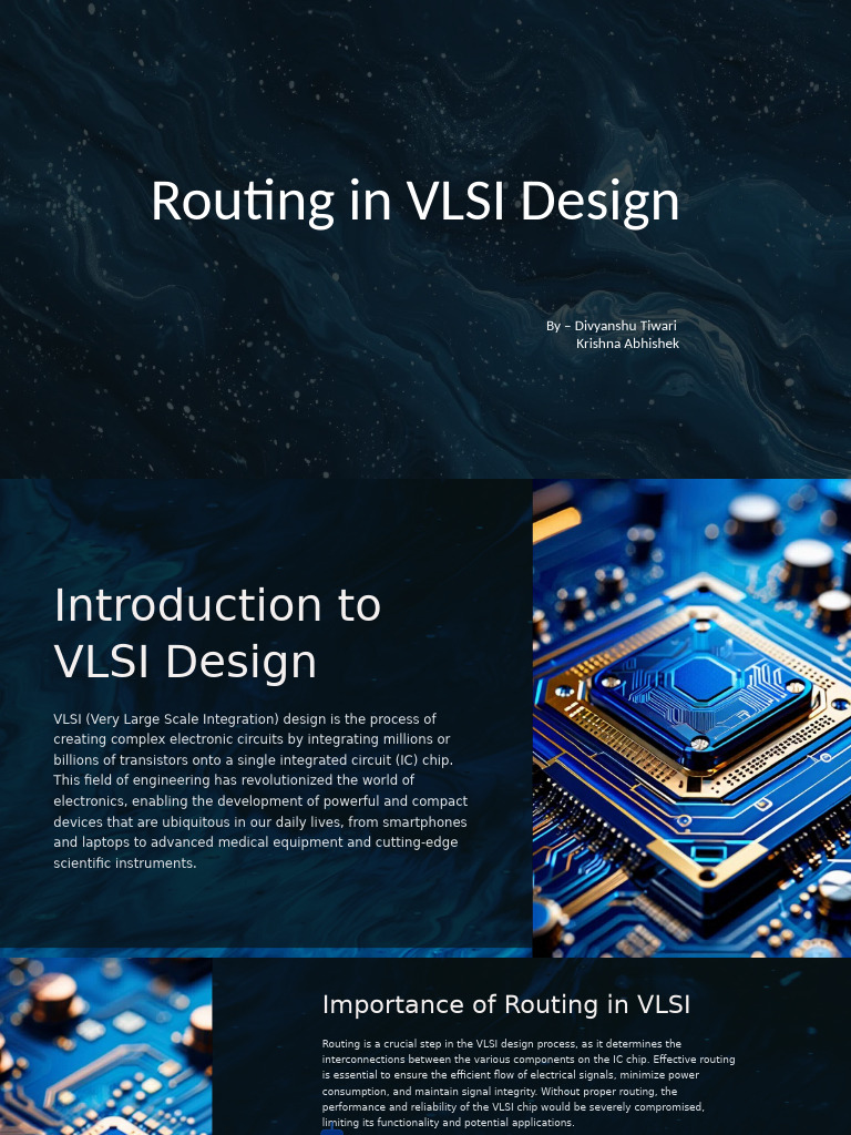 Introduction-to-VLSI-Design Updated | PDF | Routing | Computers