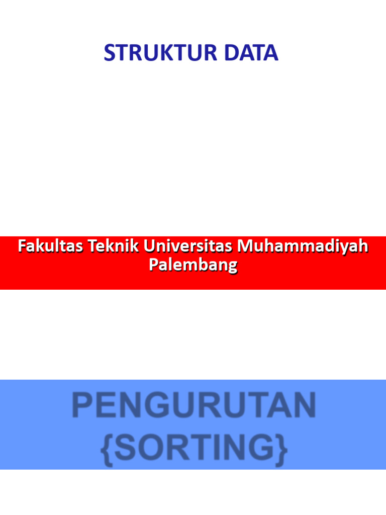 Sorting | PDF