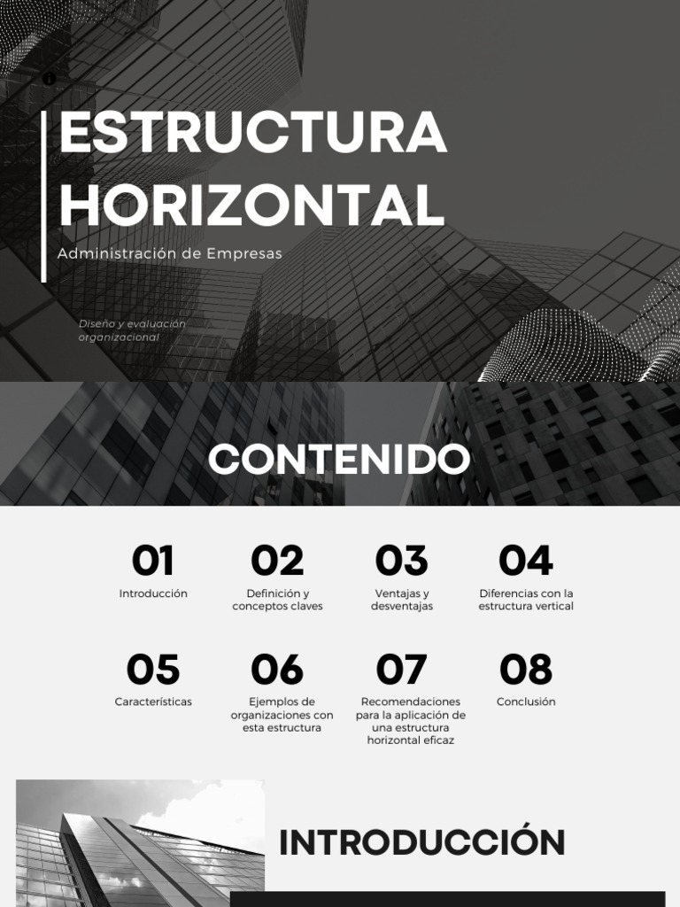 Estructura Horizontal | PDF