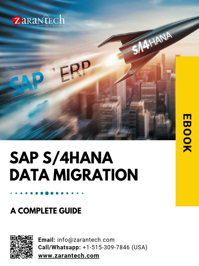 E-book - SAP S4HANA Data Migration - New Design | PDF