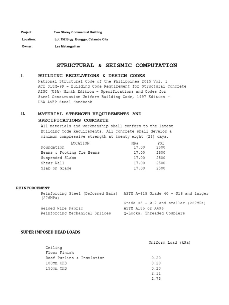 Proposed Two Storey Aparment Building Struct Analysis | PDF Proposed Two Storey Aparment Building Struct Analysis | PDF