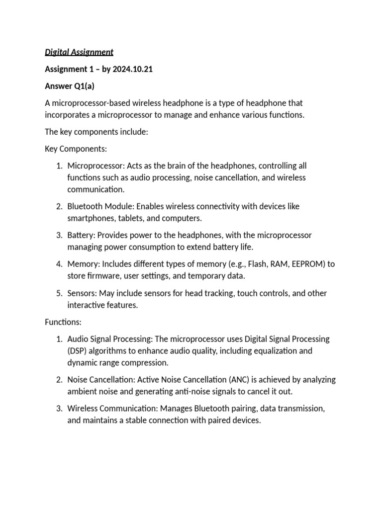 Digital Assignment | PDF