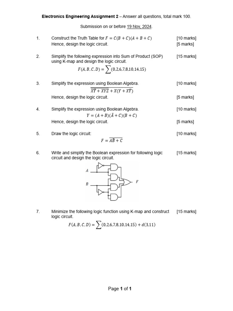 EE Assignment 2 | PDF