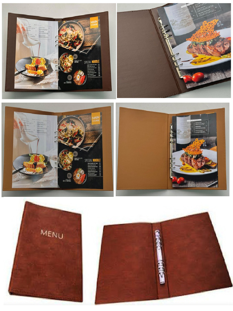 Contoh Buku Menu Kulit | PDF