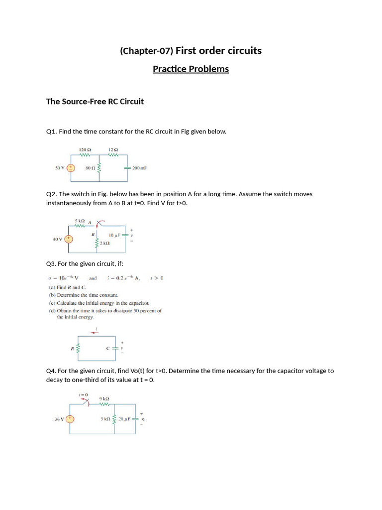 Assignment First Order | PDF
