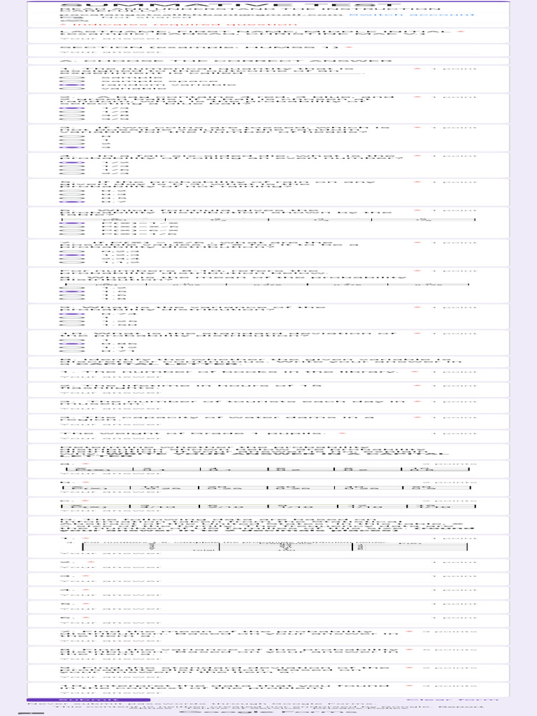 Summative Test | PDF