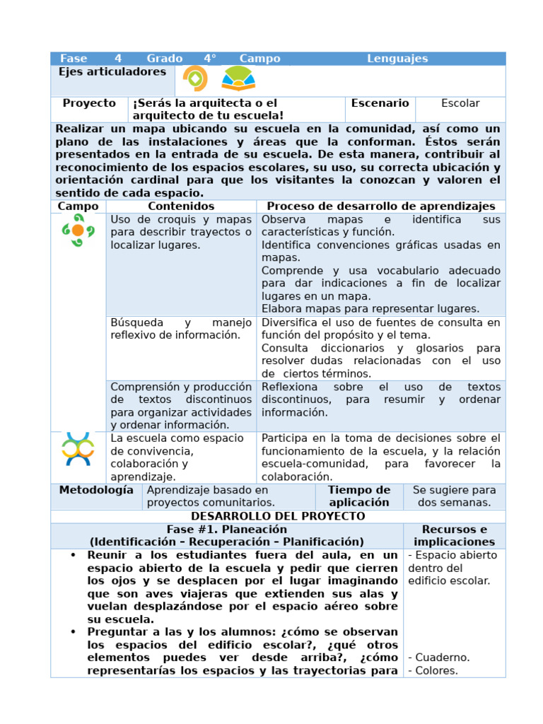 4°? 7 Serás La Arquitecta o El Arquitecto de Tu Escuela (2023-2024) | PDF