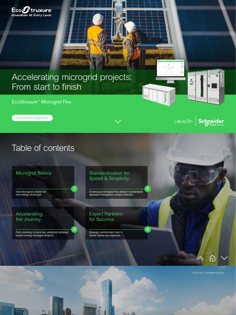EcoStruxure Microgrid Flex EGuide | PDF
