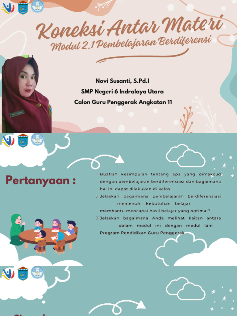Koneksi Antar Materi 2.1 Novi Susanti | PDF