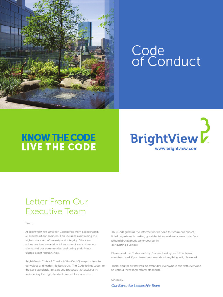BV Code of Conduct | PDF | Bribery | Conflict Of Interest