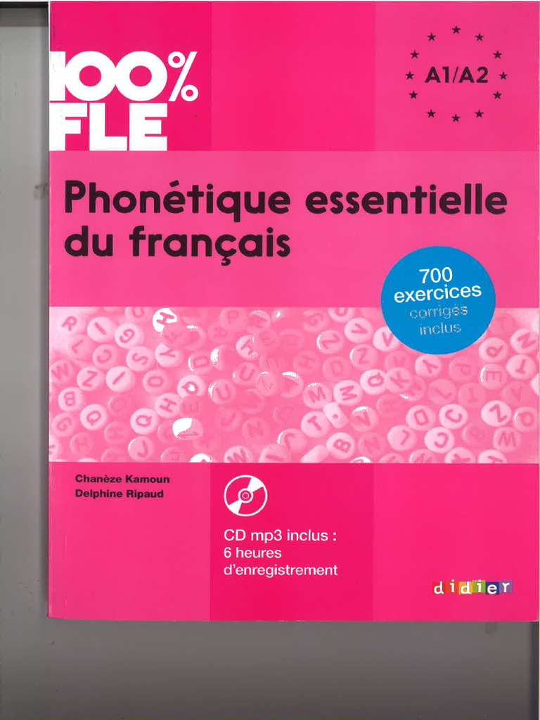 Phonetique Essentielle Du Francais A1 A2 Didier | PDF