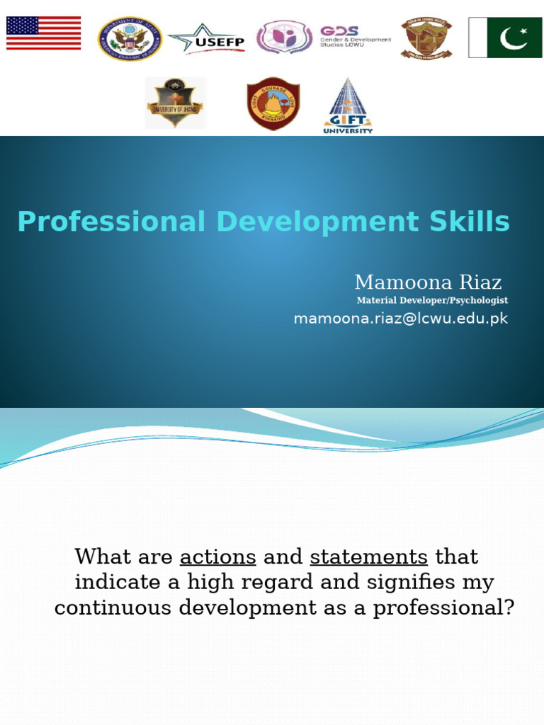Professional Development at JHANG | PDF