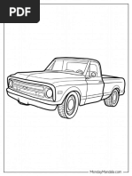 Lego Monster Truck Coloring Page | PDF