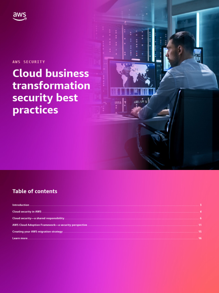 Cloud Business Transformation Security Best Practices | PDF | Business | Computers