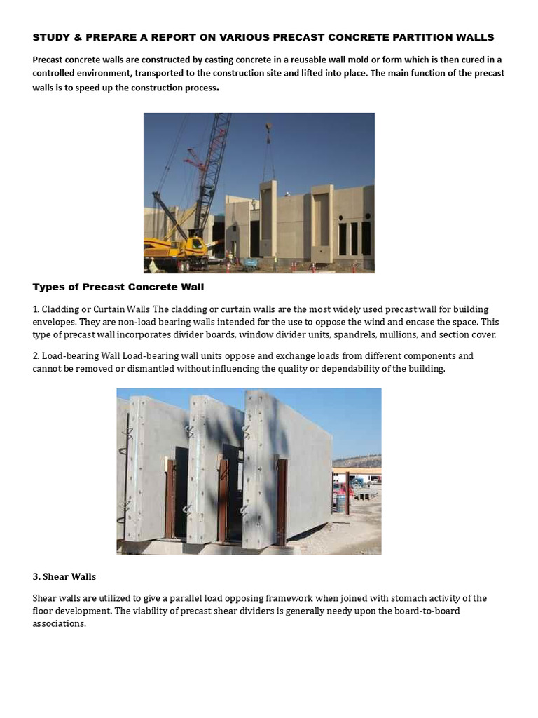 Precast Concrete | PDF