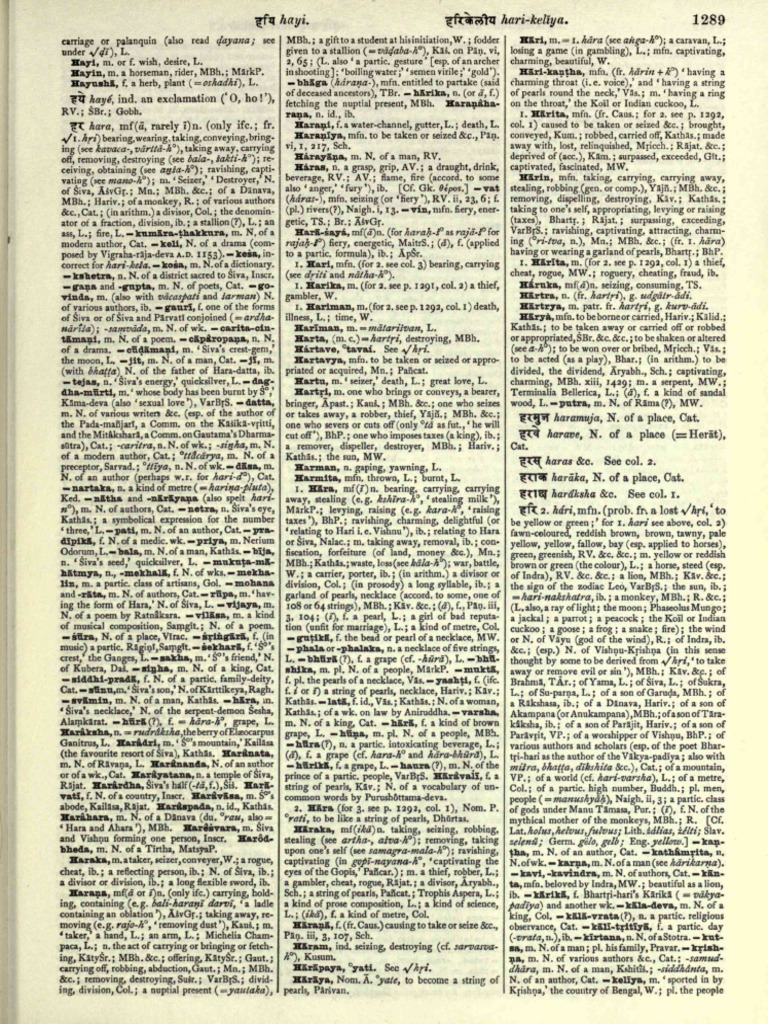 Naming Sanskrit Dictionary | PDF