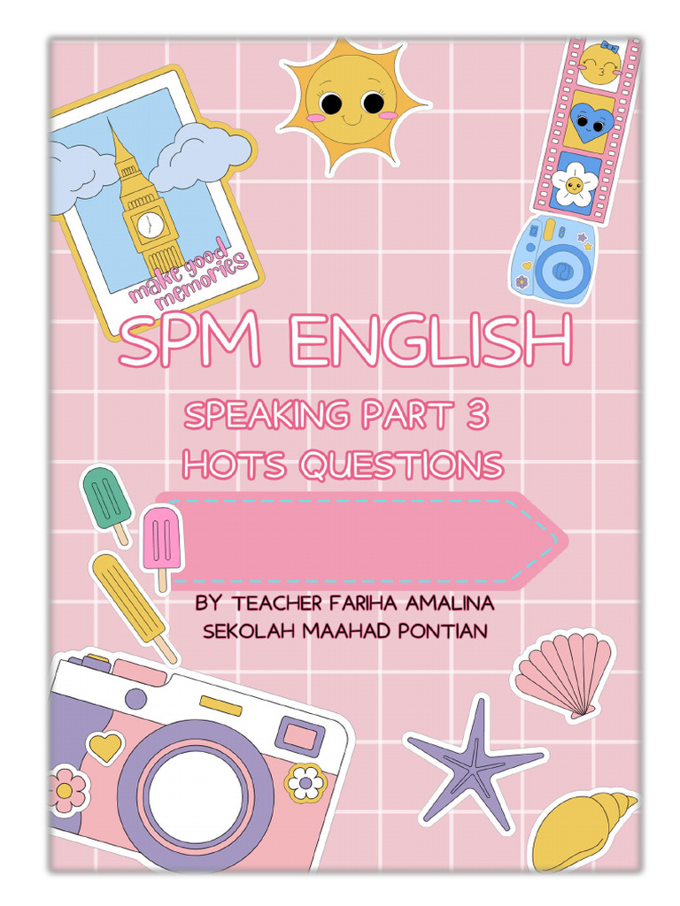 Speaking Part 3 Hots | PDF | Adolescence