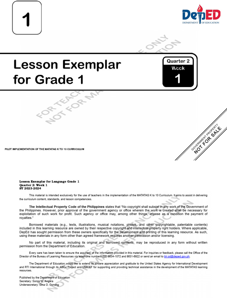 LE Q2 W1 Language | PDF