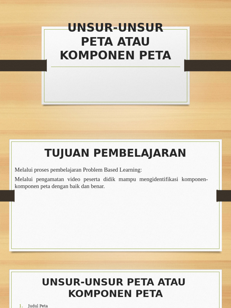 Unsur-Unsur Peta Atau Komponen Peta - Ep | PDF Unsur-Unsur Peta Atau Komponen Peta - Ep | PDF
