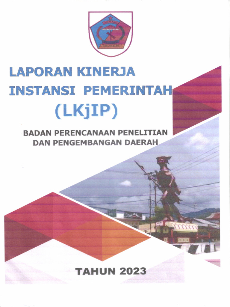 Bappelitbangda LKjIP 2023001 | PDF