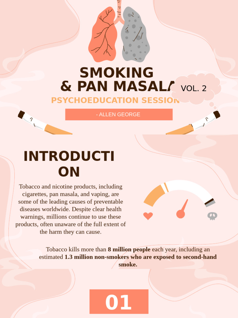 Smoking & Pan Masala | PDF