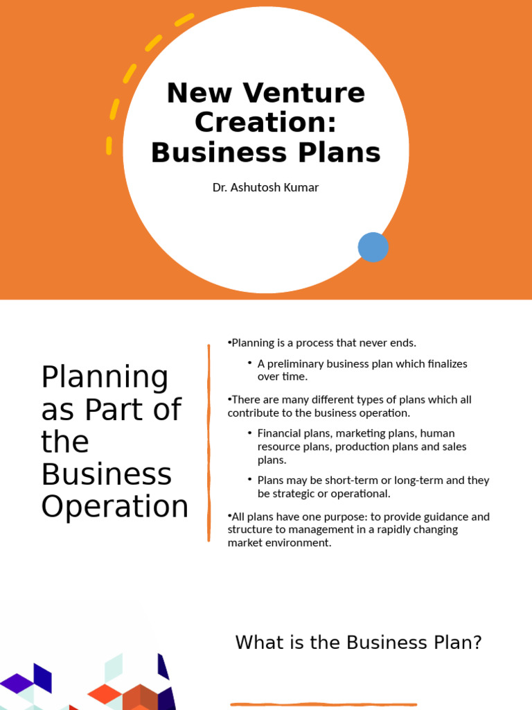 New Venture Creation-Business Plan | PDF