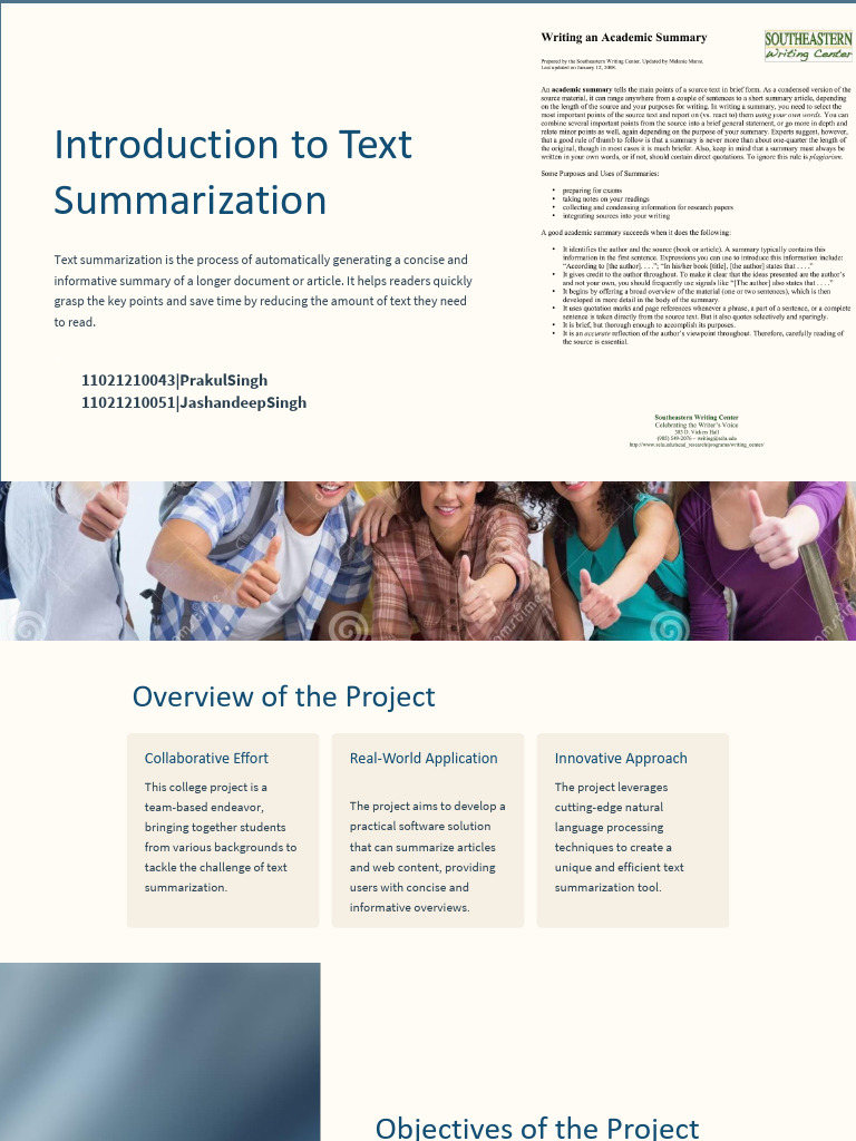 AI_PPT_Project_to-Text-Summarization | PDF
