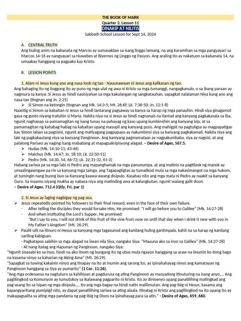 Lesson-11-TAGALOG | PDF