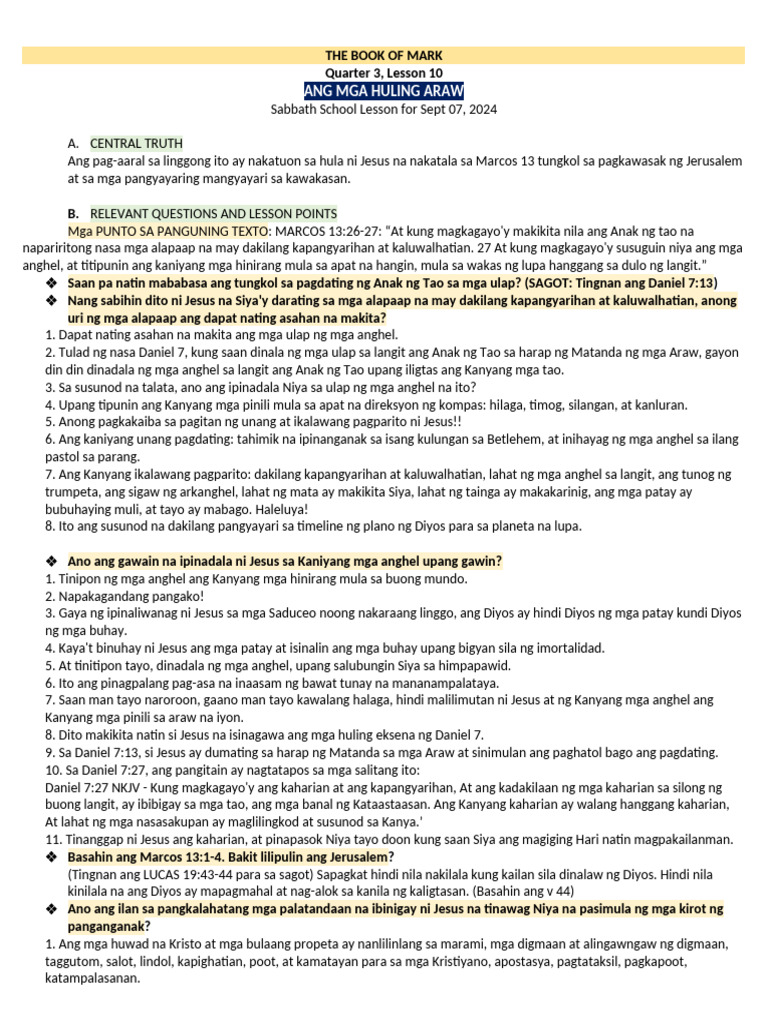 Lesson-10-TAGALOG | PDF