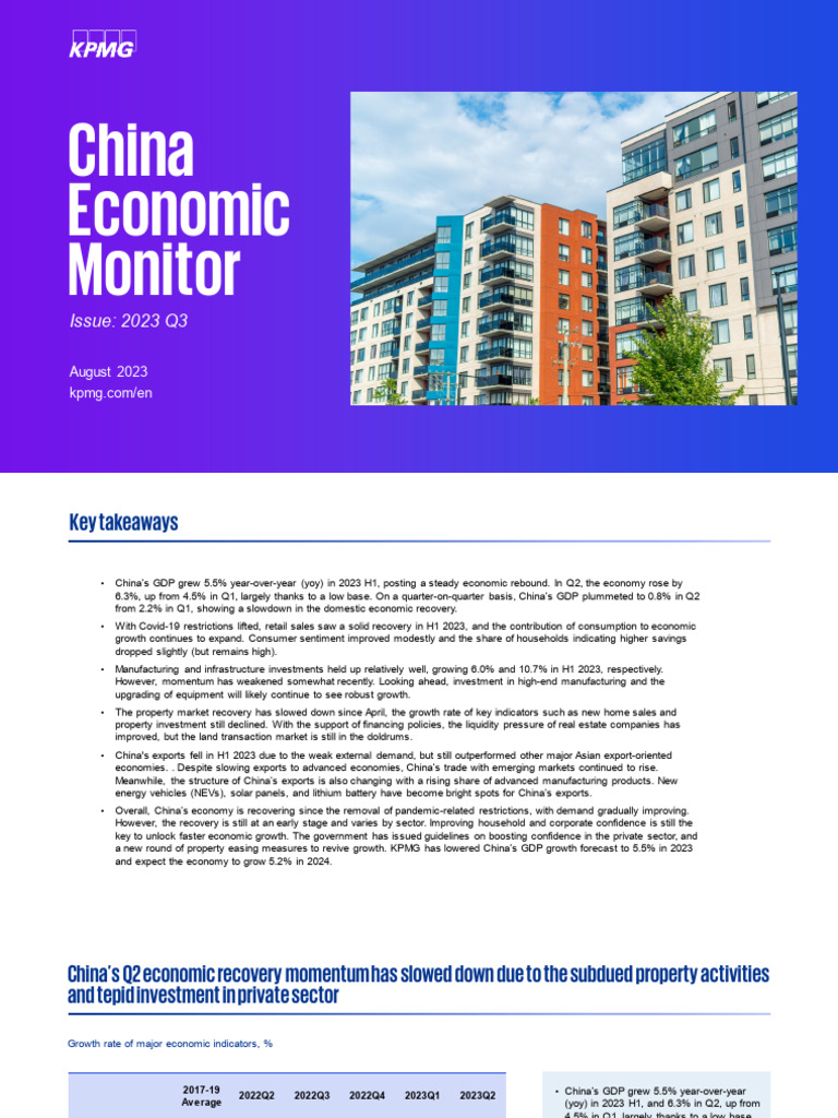 China Economic Monitor q3 2023 | PDF