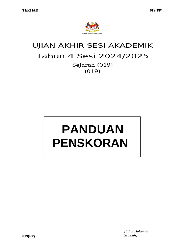 Skema THN4 | PDF