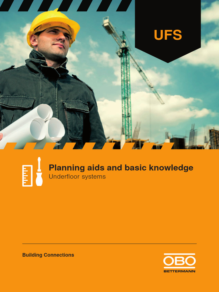 Obo - Planning Aids and Basic Knowledge Underfloor Systems | PDF