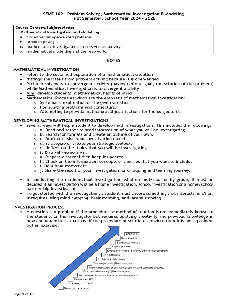 Seme109 Notes Unit 2.1 | PDF