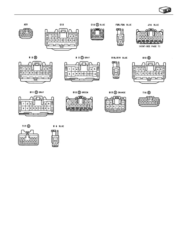 95-97 LS400 Radio Wiring Diagram | PDF