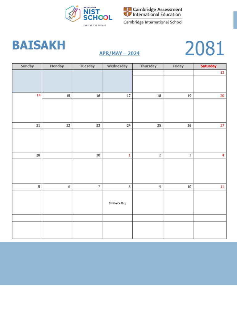 NIST Calendar 2081 | PDF