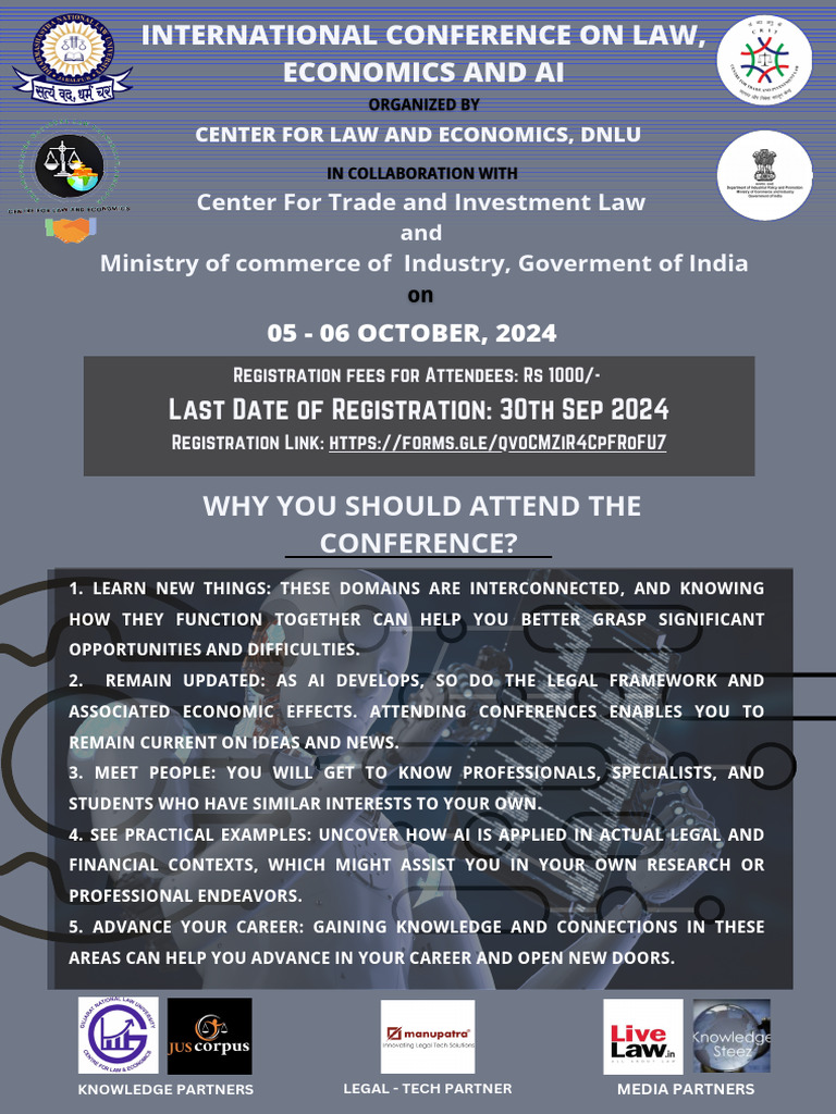 International Confrence On Law, Economics and AI | PDF
