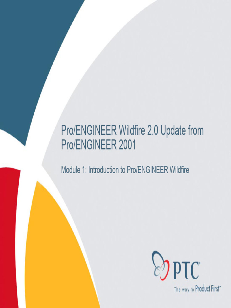 01 Intro ProE Wildfire PPT | PDF