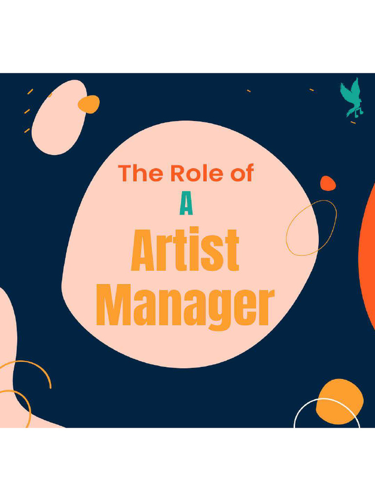 Role of Artists Manager | PDF