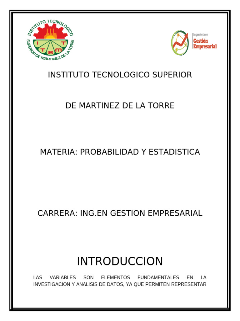MAPA CONCEPTUAL DE TIPOS DE VARIABLES | PDF
