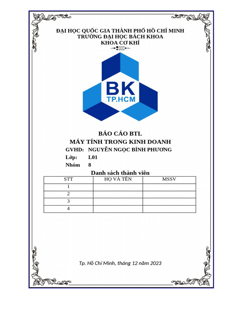 BTL MTCN L08 Nhom 7 | PDF