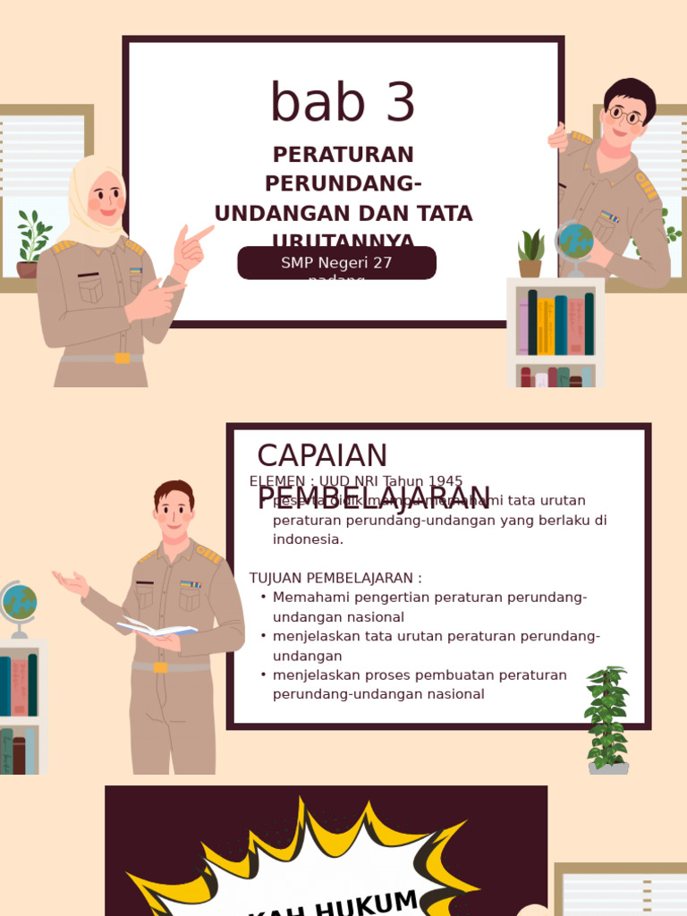Materi Makna Peraturan Perundang-Undangan | PDF