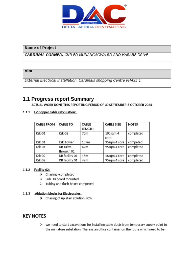 Weekly Progress Report | PDF