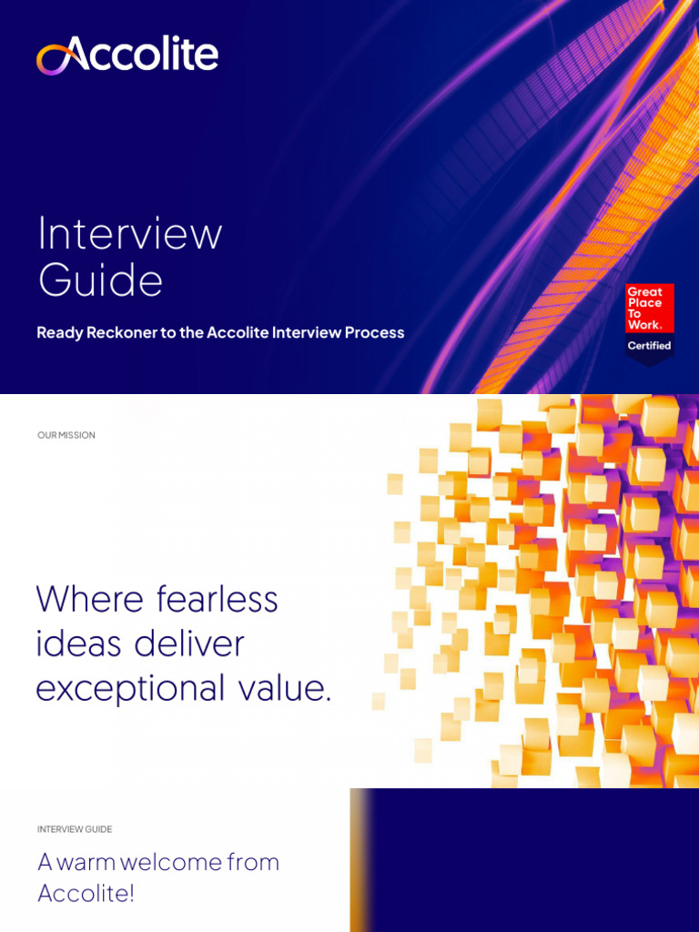 Accolite 2023 Interview Guide | PDF