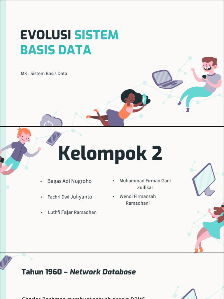 Kelompok 2 - Evolusi Sistem Basis Data | PDF