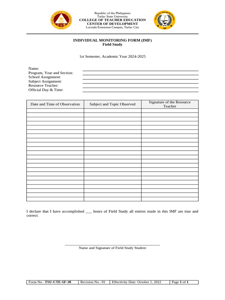 IMF-FIELD-STUDY | PDF
